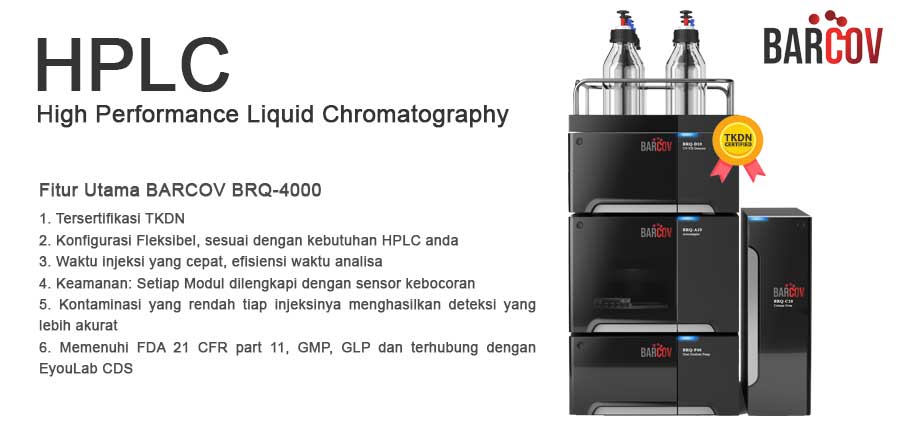 Alat Laboratorium TKDN - HPLC, FTIR dan Spektrofotometer - Barcov